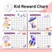Printable Space Reward Chart Kid Chore Chart Toddler Potty - Etsy