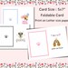 Set of 4 Printable Birthday Card Happy Birthday Card Card - Etsy