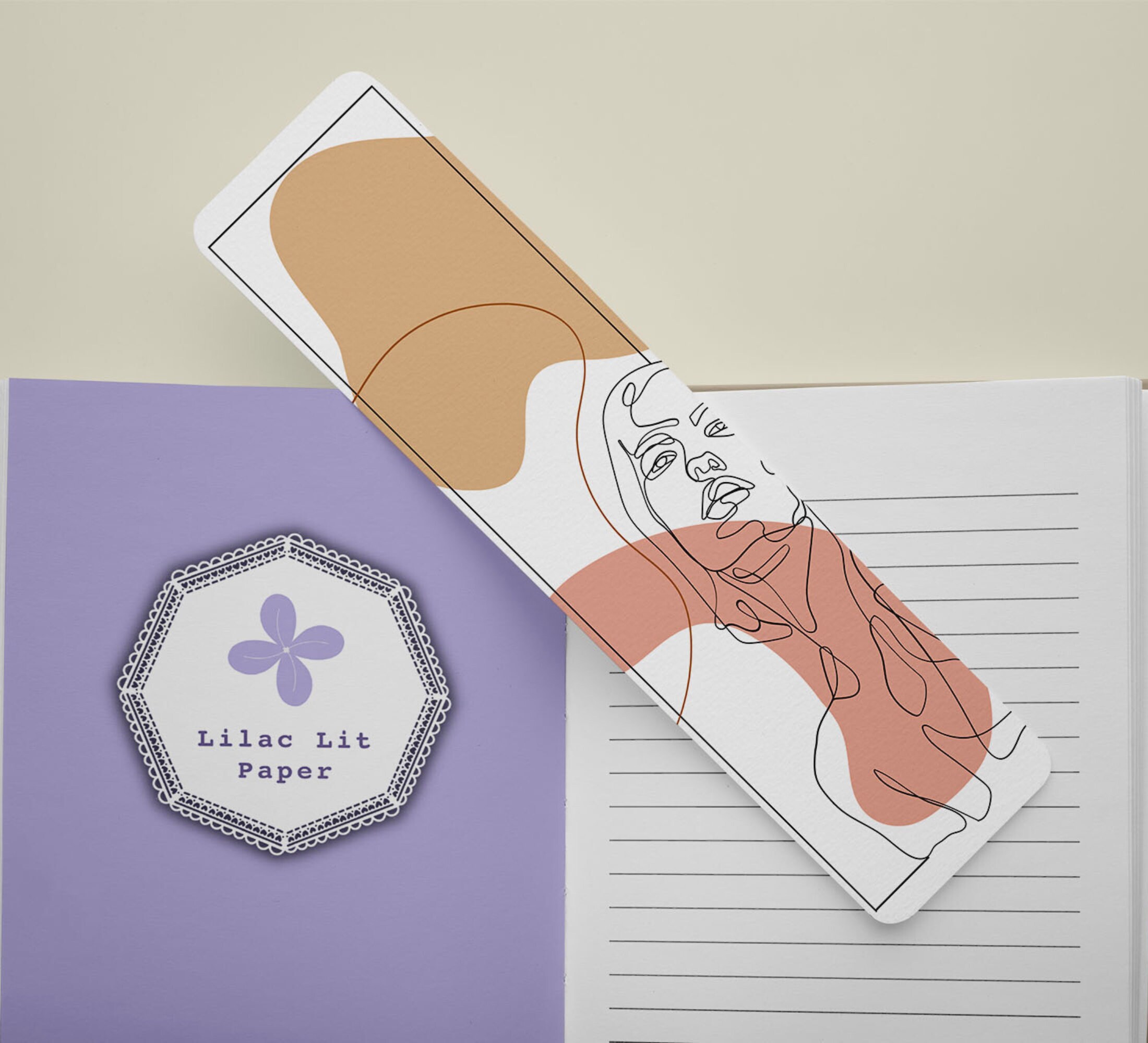 Printable Line Drawing Bookmark Set Digital Bookmarker Book - Etsy