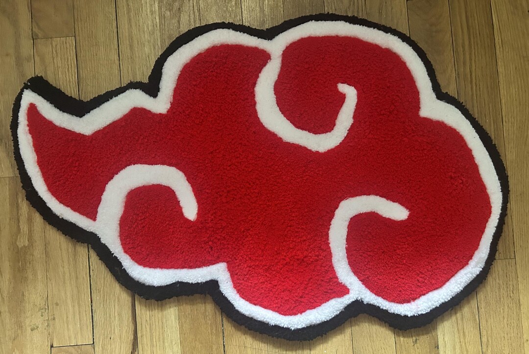 AKATSUKI CLOUD Custom RUG - Etsy