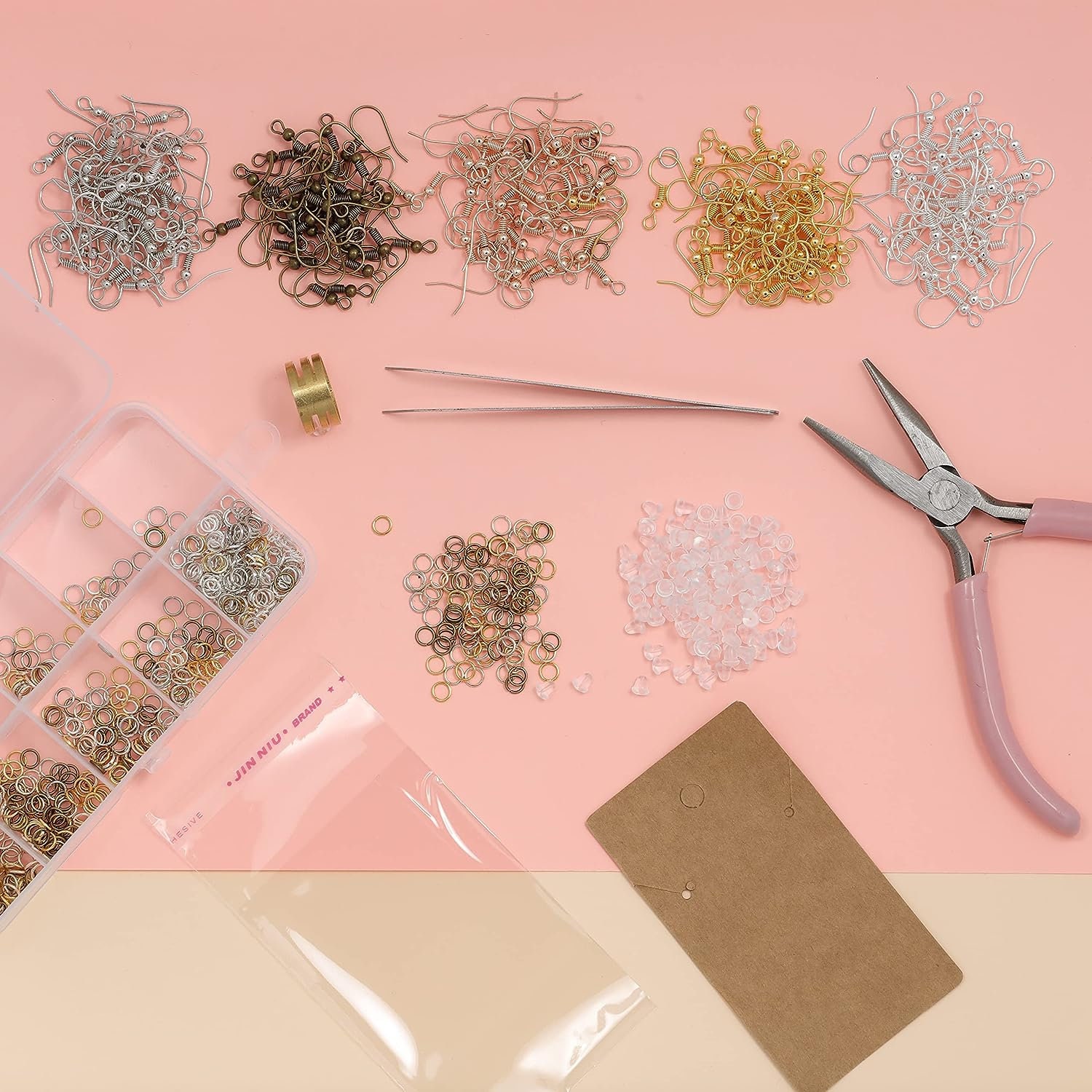 Incraftables Earring Making Kit 5 Colors. DIY Earring Kits for Jewelry ...