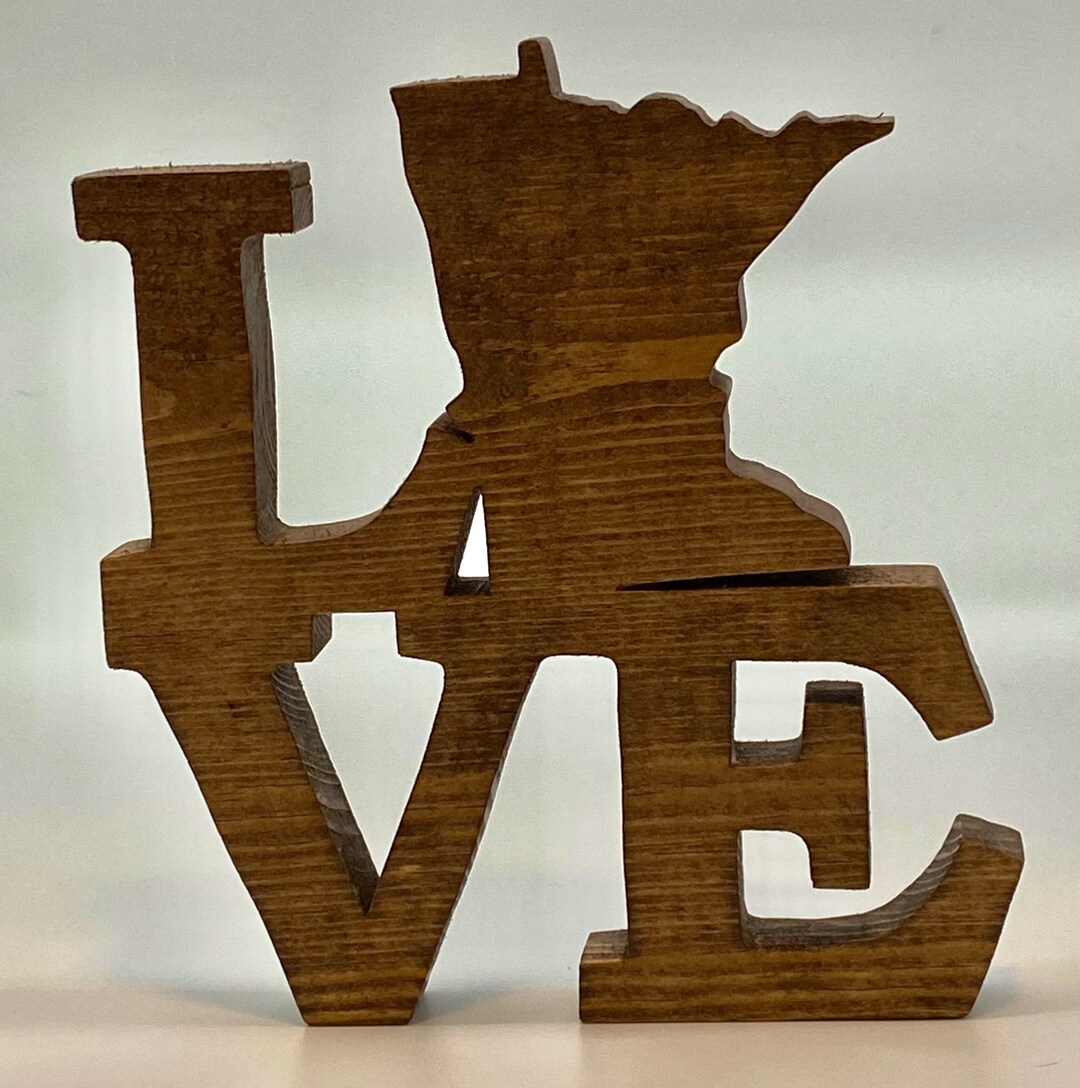 Love Minnesota Wood - Etsy