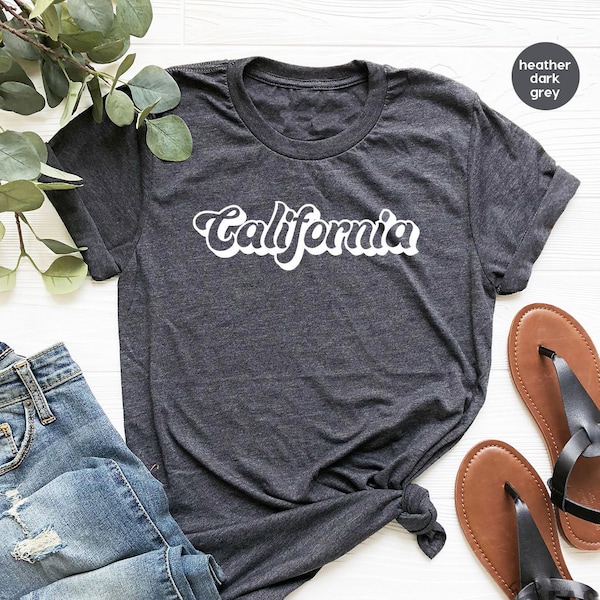 California T Shirt - Etsy