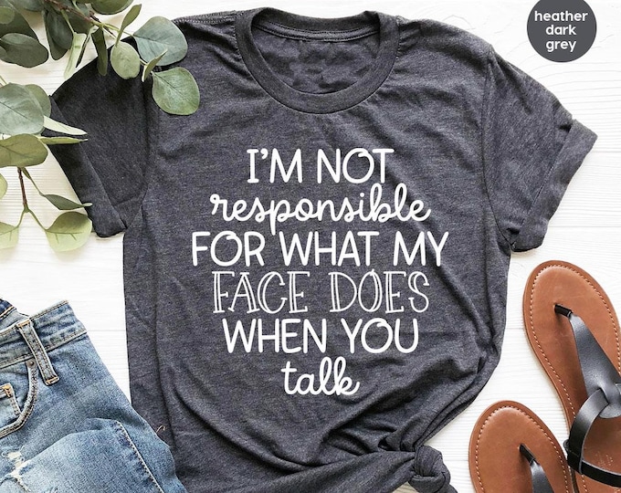Humorous T-shirt, Funny Saying Shirt, Cute Sarcasm Shirt, Ummm... No ...