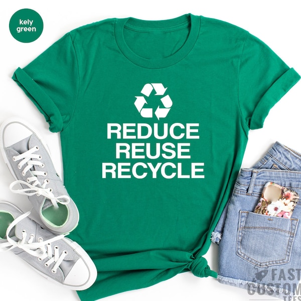 Recycle T Shirt - Etsy
