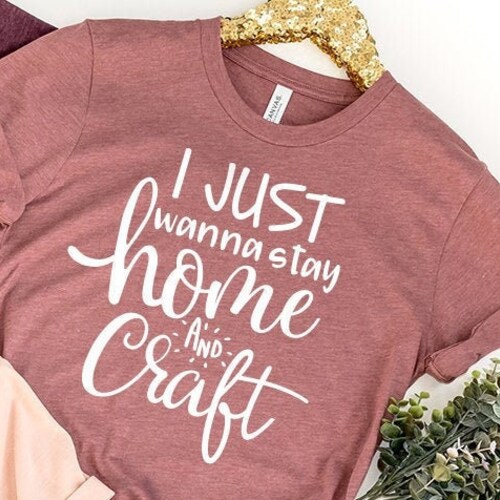 Crafting T-shirt Funny Craft Hobby Shirt Gift for Crafter | Etsy