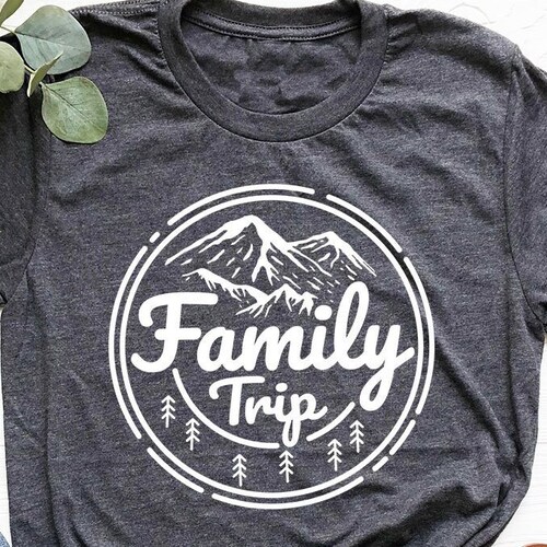 Matching Family Camping Trip Shirt Custom Family Vacation - Etsy