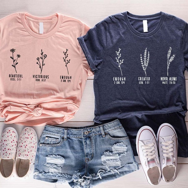 Scripture Tshirt - Etsy