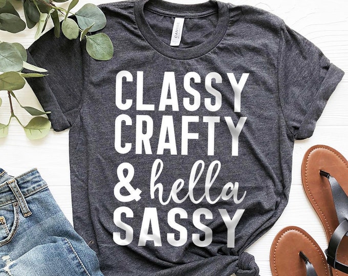 Crafting T-shirt Funny Craft Hobby Shirt Gift for Crafter | Etsy