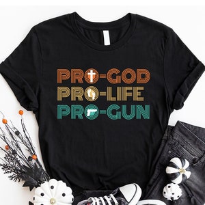 Vintage Pro Life Shirt, Christian Shirts, Retro Patriotic Tees ...