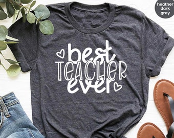 Teacher T Shirt - Etsy