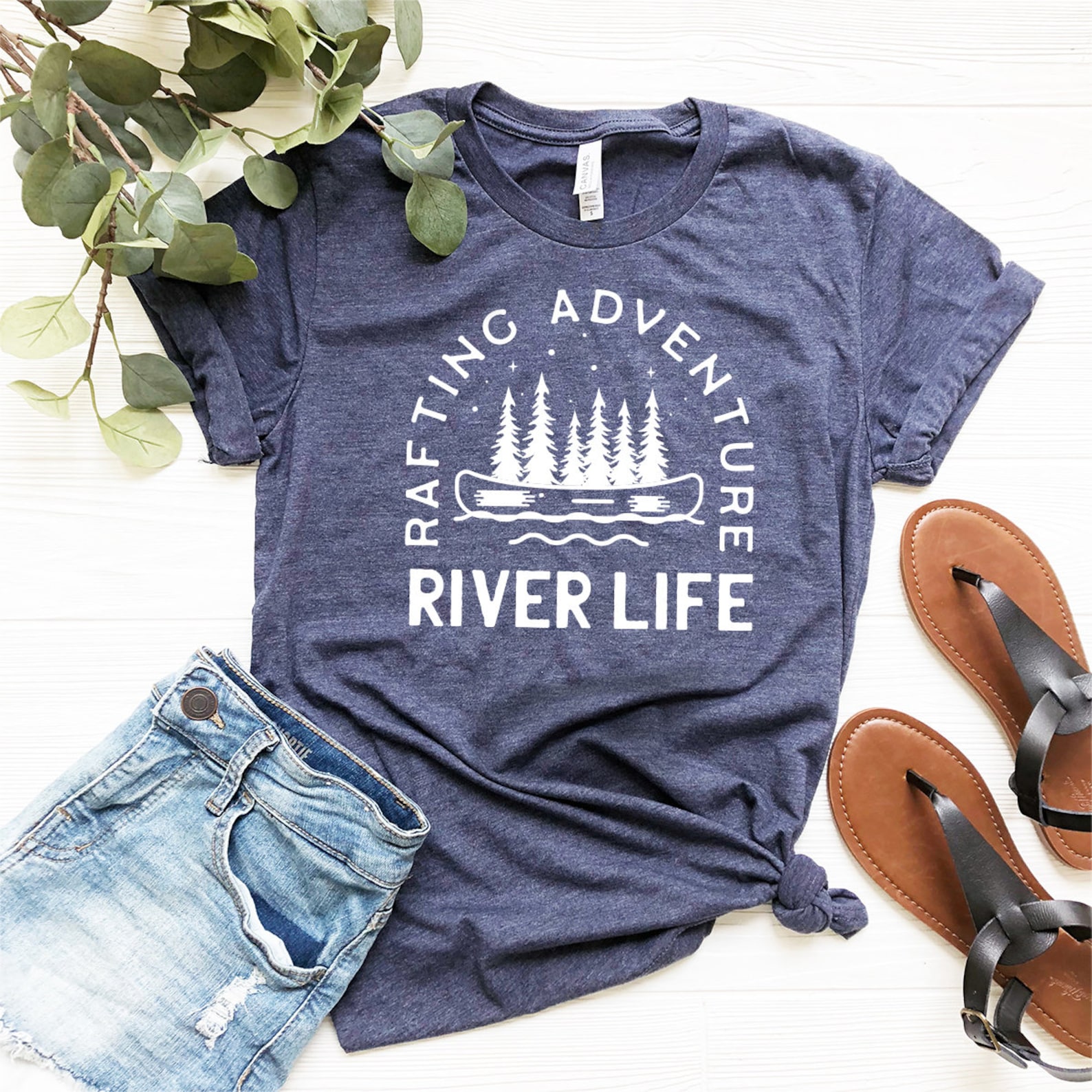 River Life Shirt, Rafting Shirt, River T-shirt, Rafting Gift, Rafter ...