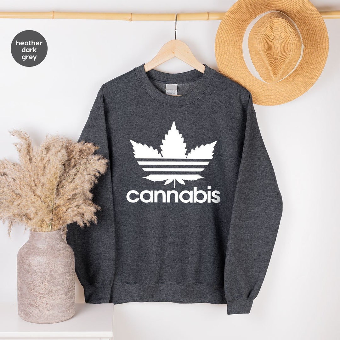 Cannabis Sweatshirt, Weed T Shirt, Marijuana Hoodie, Weed Leaf Long Sleeve, Weed-420 Shirt ...