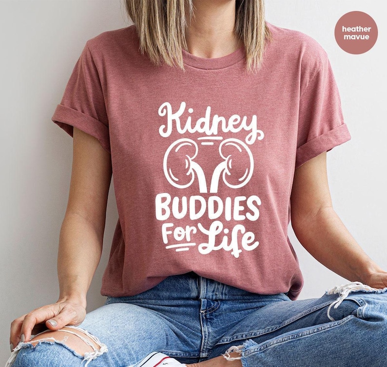 Kidney Disease T-shirt, Kidney Donor Gifts, Kidney Donation Shirts ...