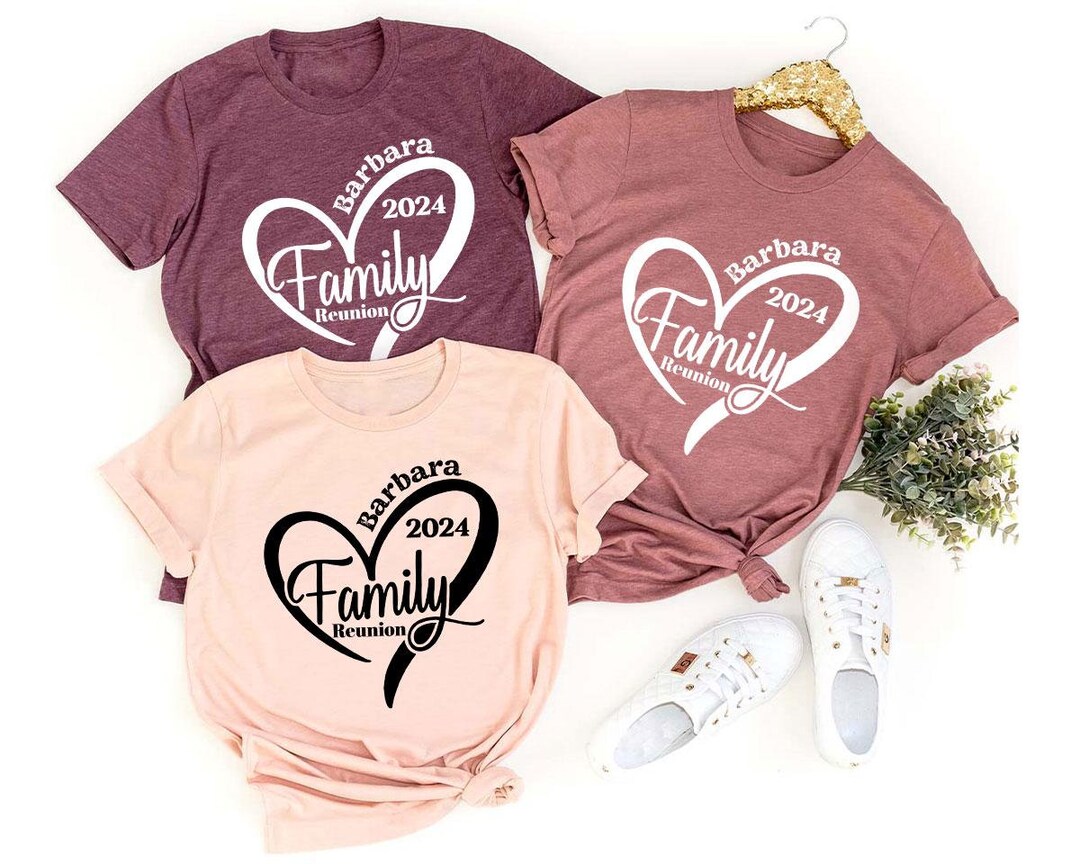 Custom Family Heart Graphic Shirt, Custom Family Gift, Custom Family ...