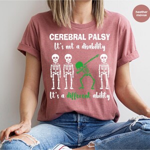 Cool Cerebral Palsy T-shirt, Cerebral Palsy Survivor Gifts, Cerebral ...