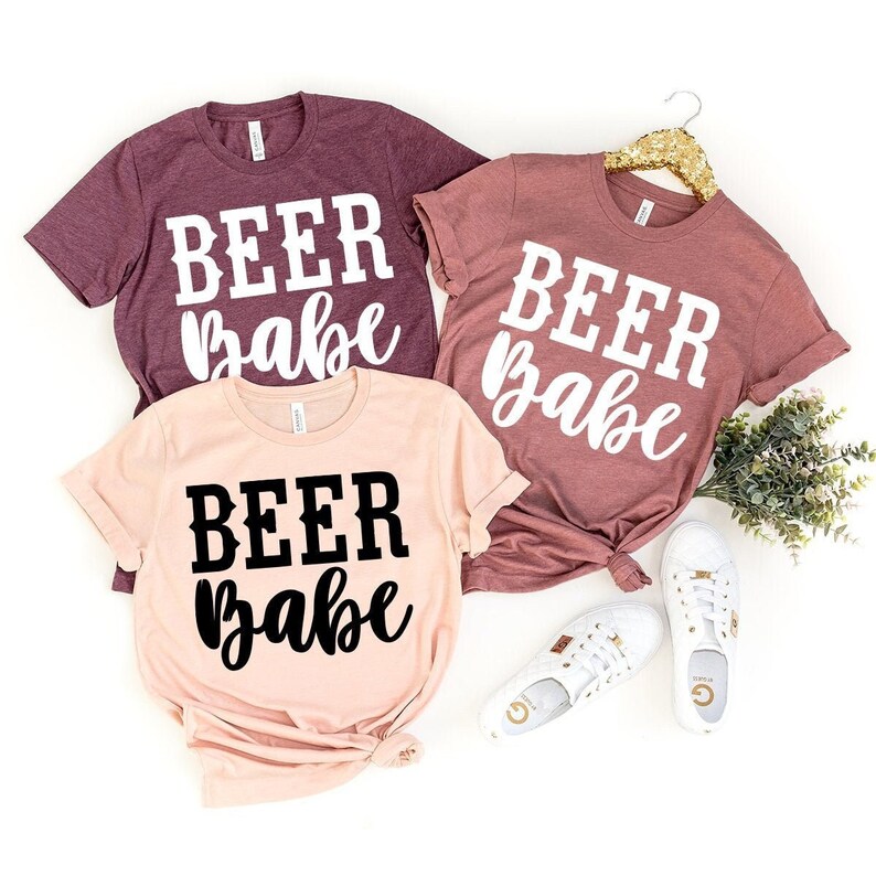 Drinking Beer Shirt Beer Babe Shirt Beer Women Shirt Beer - Etsy