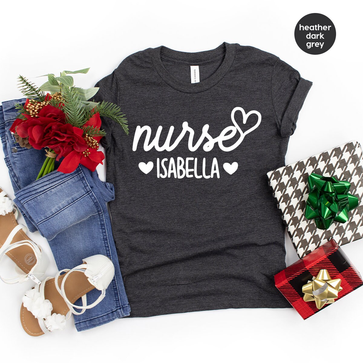 Personalized Nurse Shirt Custom Nurse Shirt Nurse T Shirt | Etsy