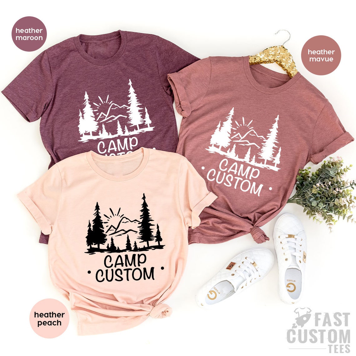 Custom Camp Shirt Camping Shirt Camping Friend Gift Summer - Etsy