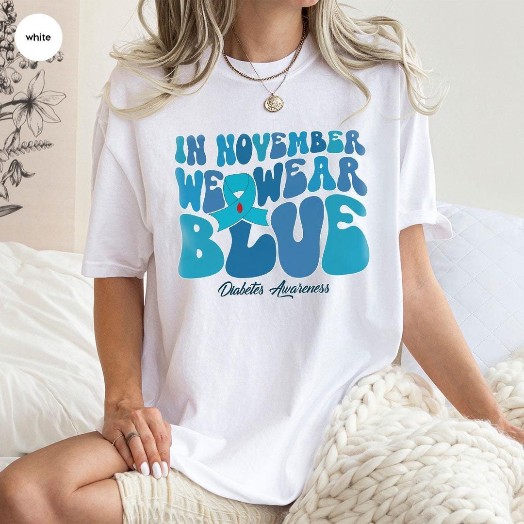 Type 1 Diabetes T-shirt, Sugar-free Month Shirt, Diabetes Support Squad ...