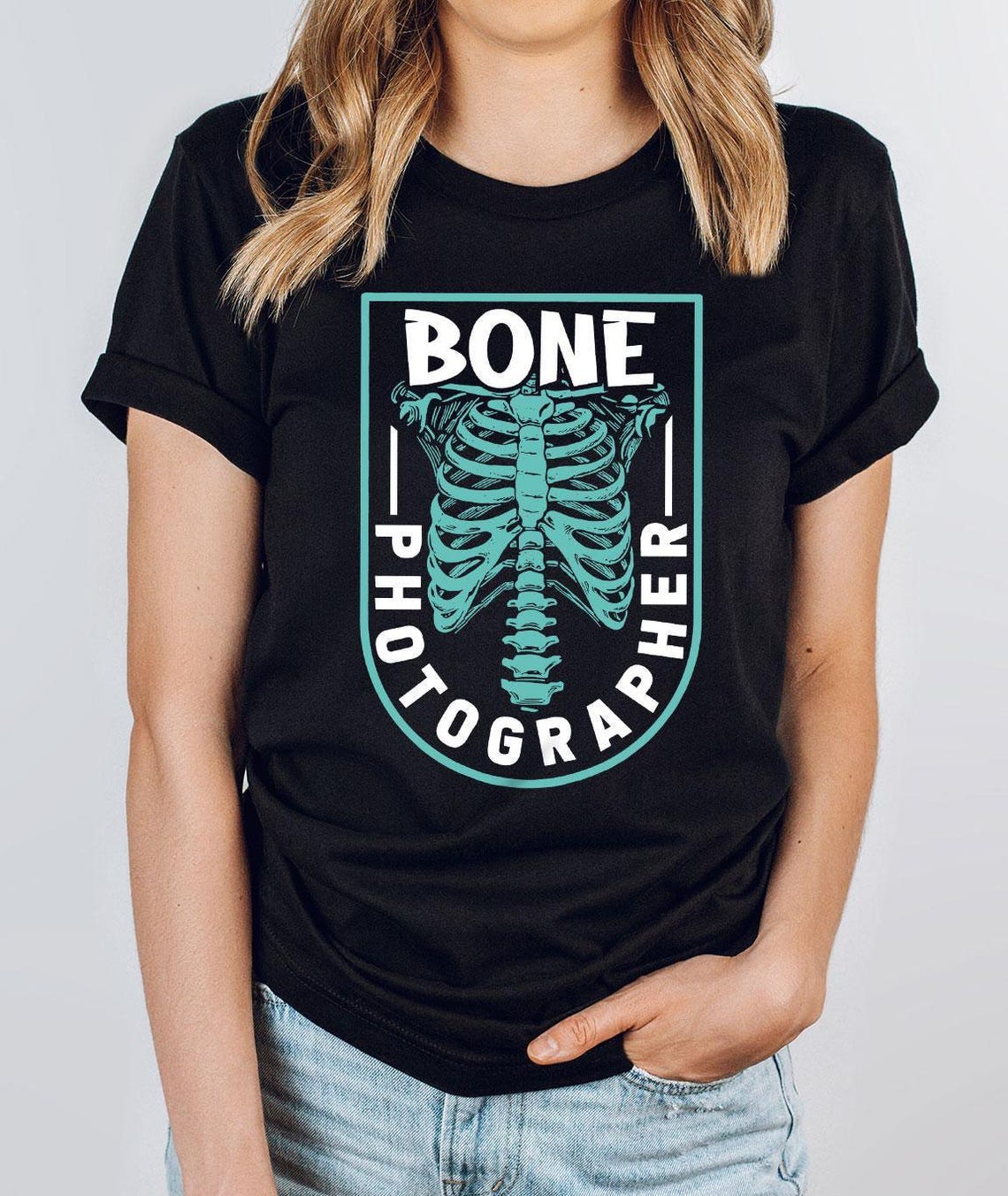 Bone Photographer Radiology Shirt, X-ray Tech Graduation Gift Shirt ...