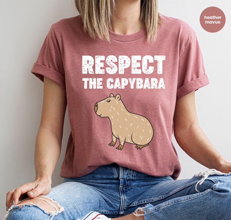 Vintage Capybara Shirt Capybara Clothing Capybara T-shirt - Etsy