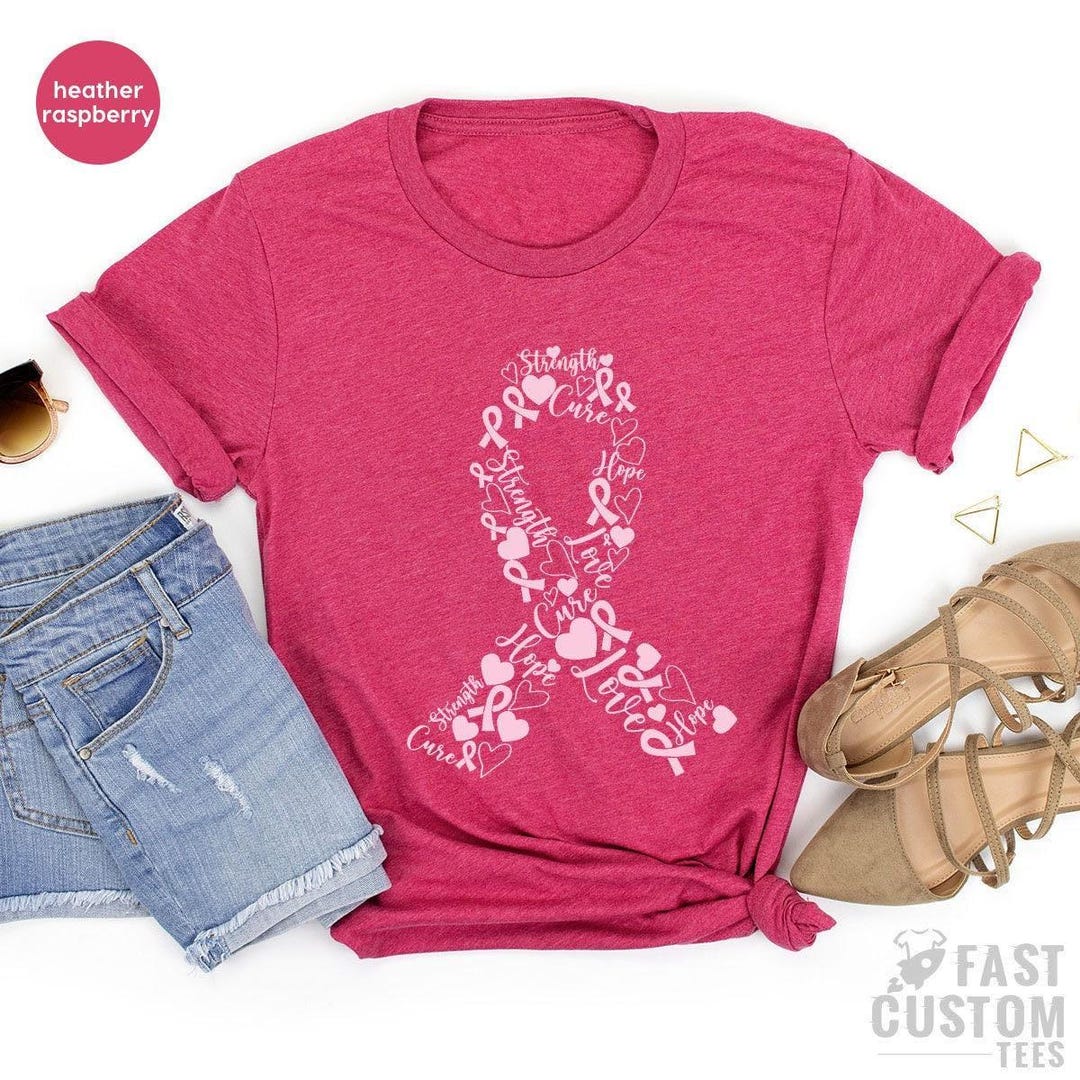 Cancer T Shirt, Cancer Warrior T-shirt, Breast Cancer Shirt, Stronger ...