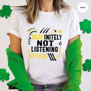 ASL Gifts, Deaf Awareness Shirt, ASL Graphic Tees, Deaf Community, ASL ...