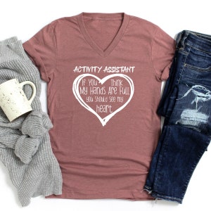 Activity Assistant, Activity Assistant T- Shirt, Activity Professional ...