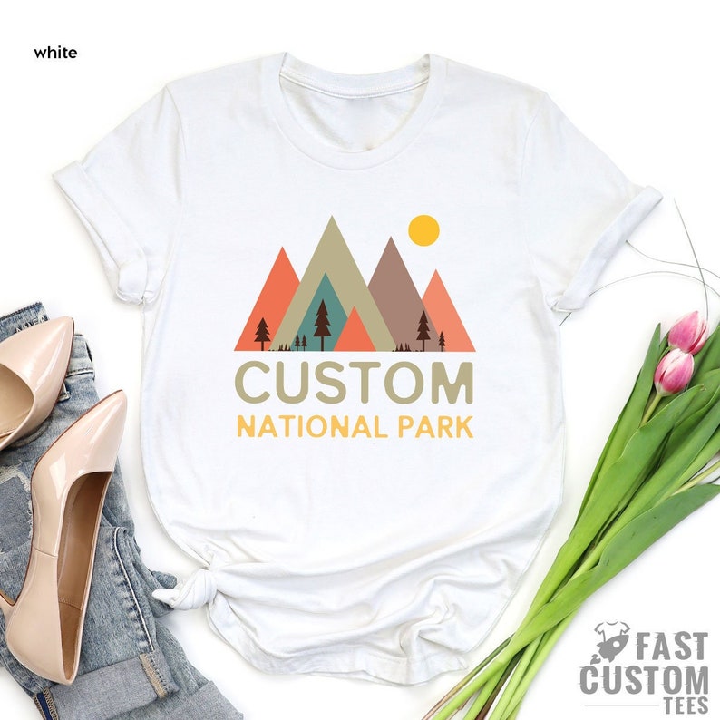 Custom National Park Shirt National Park Shirt Camping - Etsy