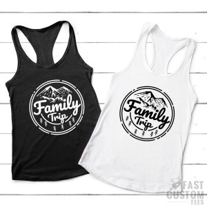 Family Trip Shirt, Matching Family Tshirt, Family Adventure Shirt ...