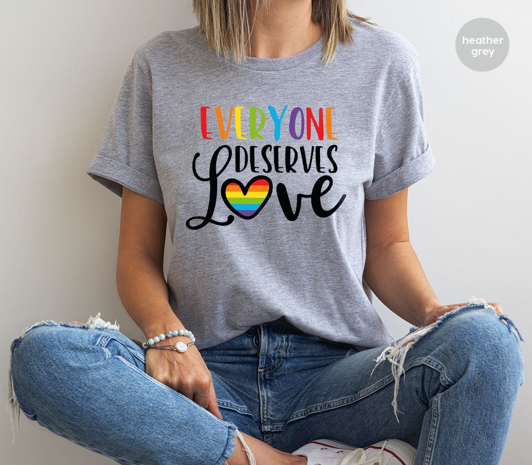 LGBTQ T-shirts, Pride Gifts, Gift for Friend, Pride Crewneck Sweatshirt ...