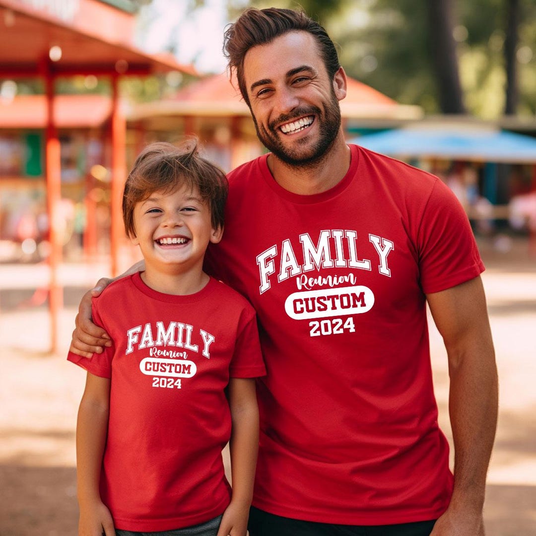 Custom Family Reunion Shirts, Matching Family Shirts, Personalized ...