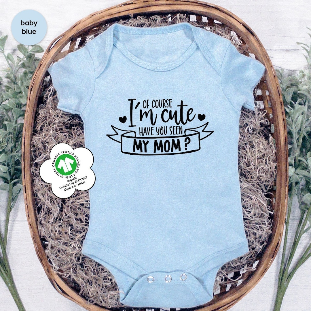 Funny Baby Quotes Onesie® Sarcastic Mom Baby Bodysuit First - Etsy
