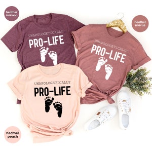Pro Life Shirt, Human Rights Crewneck Sweatshirt, Christian T-shirt ...
