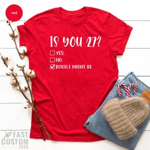 27 Years Old Tshirt, 27th Birthday Shirt, 27th Birthday Gift, Twenty ...