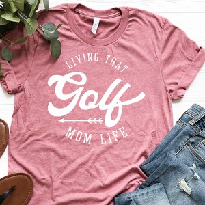 Golf Mom Shirt,golf Mom Tee,golf Mom T-shirts,golf Mama Shirts,golf Mom ...