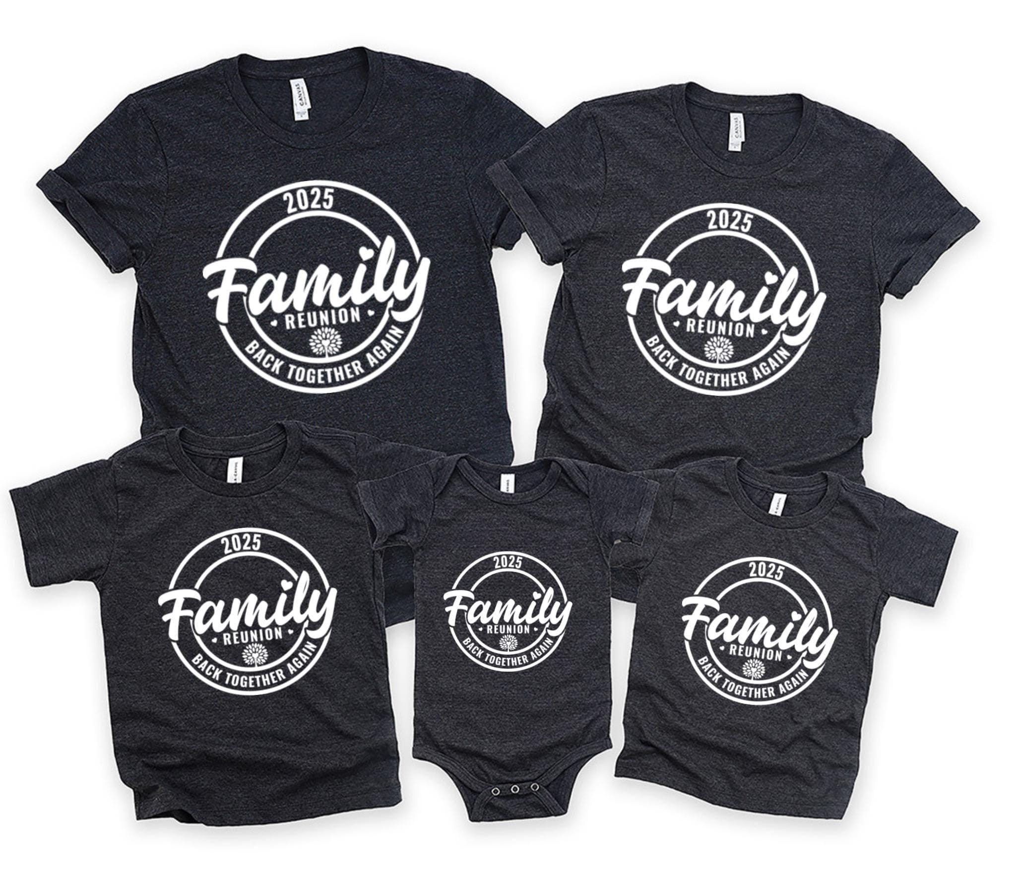 Custom Vintage Family Reunion Tshirts, Custom Matching Shirts, Family ...
