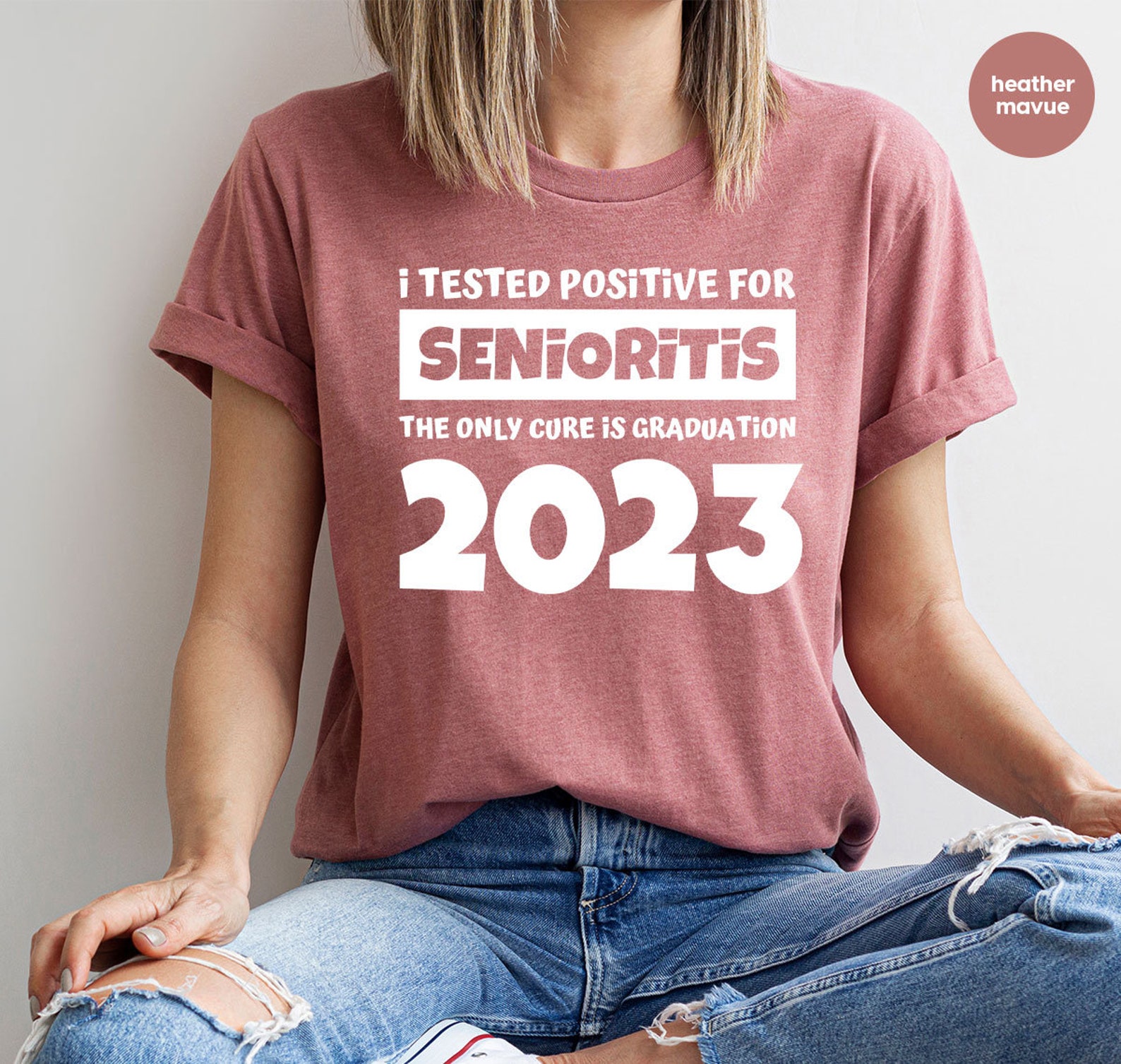 Funny Senior Shirt Graduation Shirt I Tested Positive for - Etsy