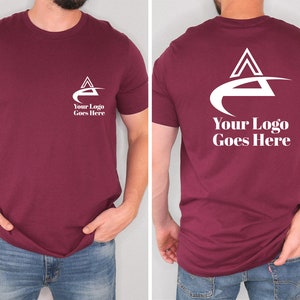 Custom Logo Design Shirt, Bulk Personalized Shirt, Wholesale Business ...