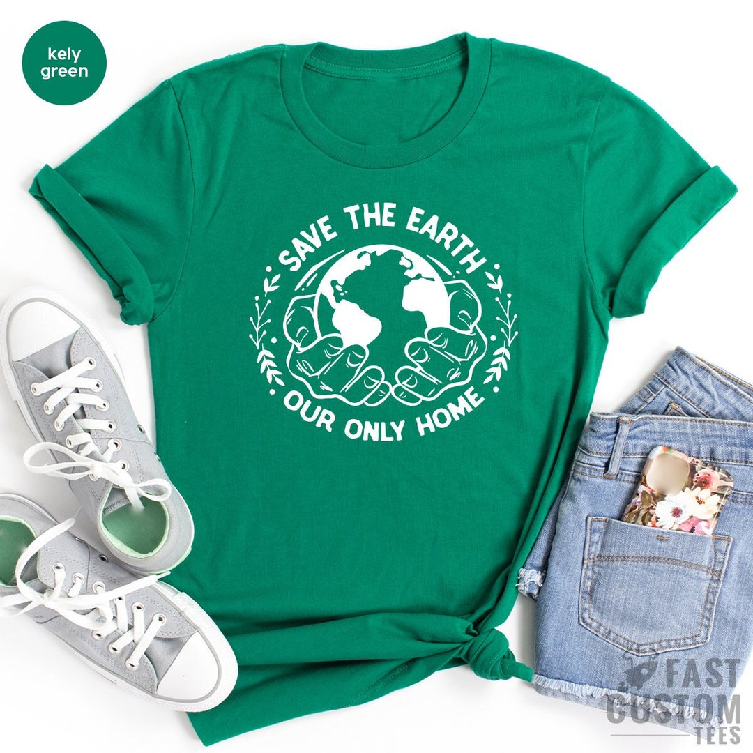 Environment T-shirt, World Days T-shirt, Activist Shirt, Gift for Vegan ...