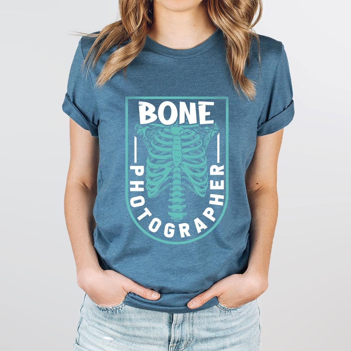 Bone Photographer Radiology Shirt, X-ray Tech Graduation Gift Shirt ...