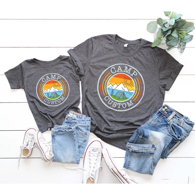 Custom Camp Shirt Camp Gifts Custom T-shirt Custom Shirt - Etsy