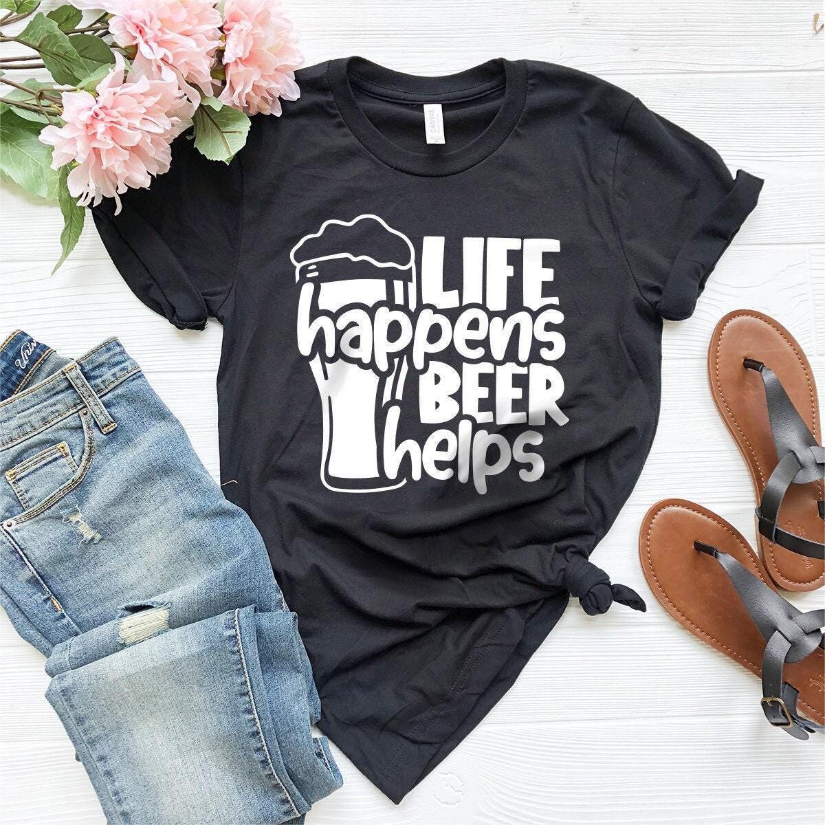 Funny Beer Shirt, Beer T-shirt, Drinking Shirt, Beer Lover Gift, Beer ...