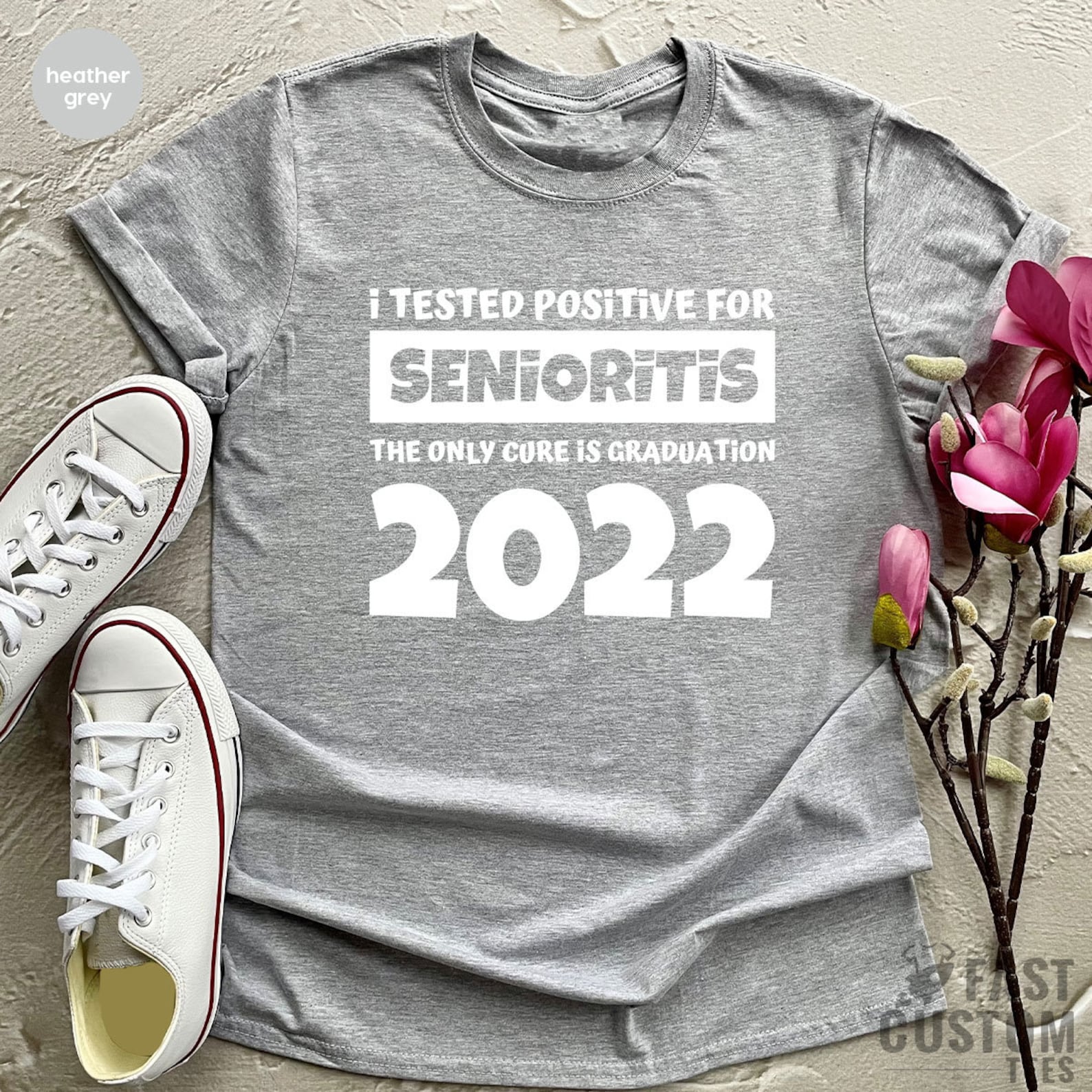 Funny Senior Shirt Graduation Shirt I Tested Positive for - Etsy
