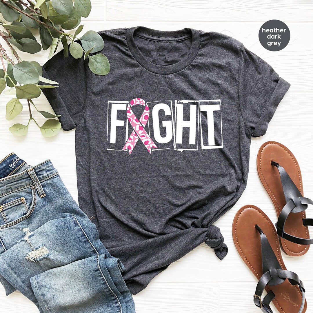 Breast Cancer Shirt, Fight Cancer T-shirt, Cancer Survivor Gifts ...