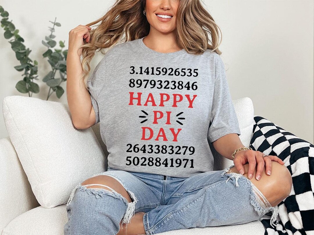 3,14 Pi Shirt, Pi Symbol Shirt, Pi Day Shirt, Math Teacher Gift Funny Shirt, 3,14 Pi Number ...
