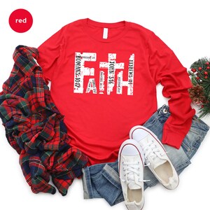 Christian Long Sleeve Shirt, Bible Verse Crewneck Sweatshirt, Religious ...