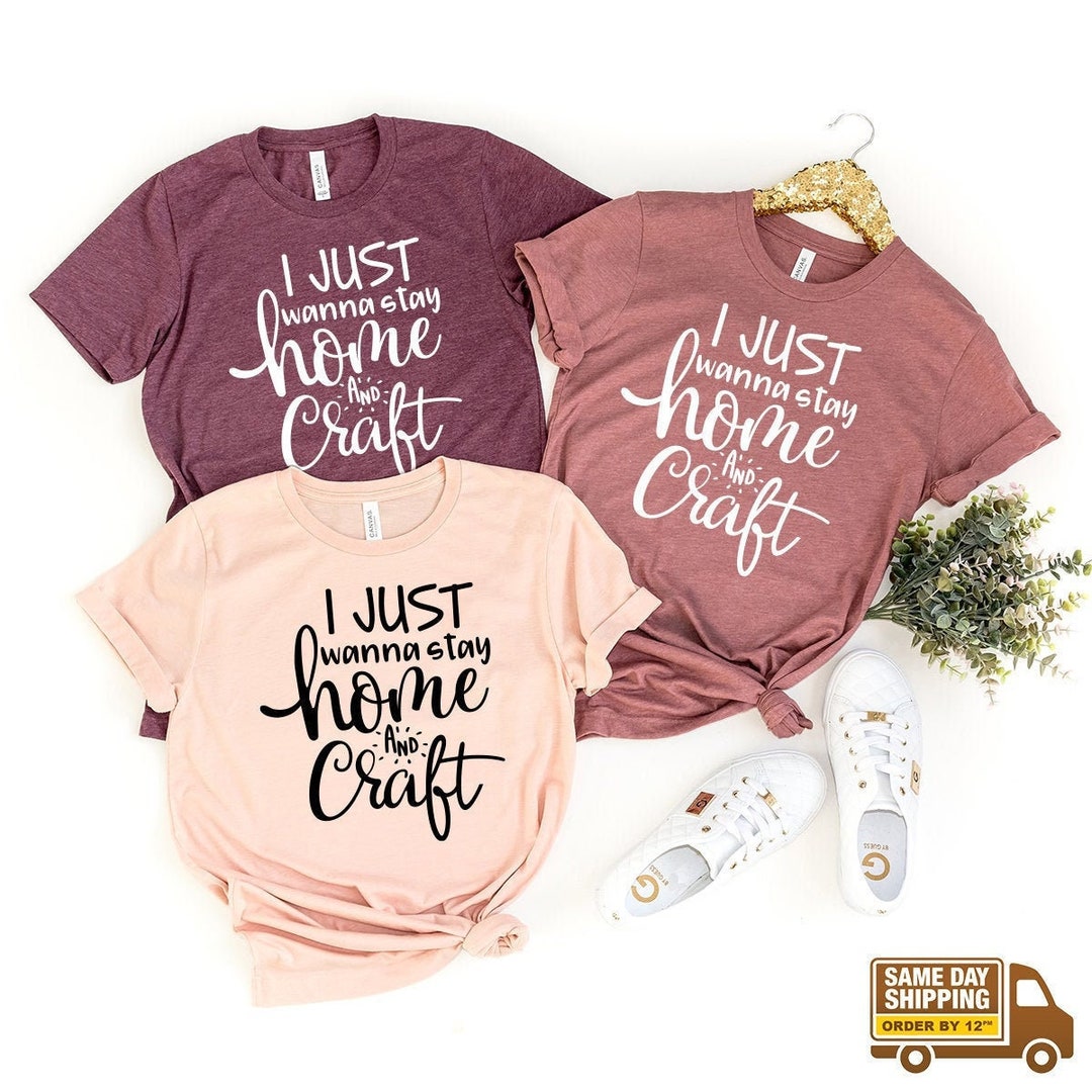 Crafting T-shirt, Funny Craft Hobby Shirt, Gift for Crafter, Crafter ...