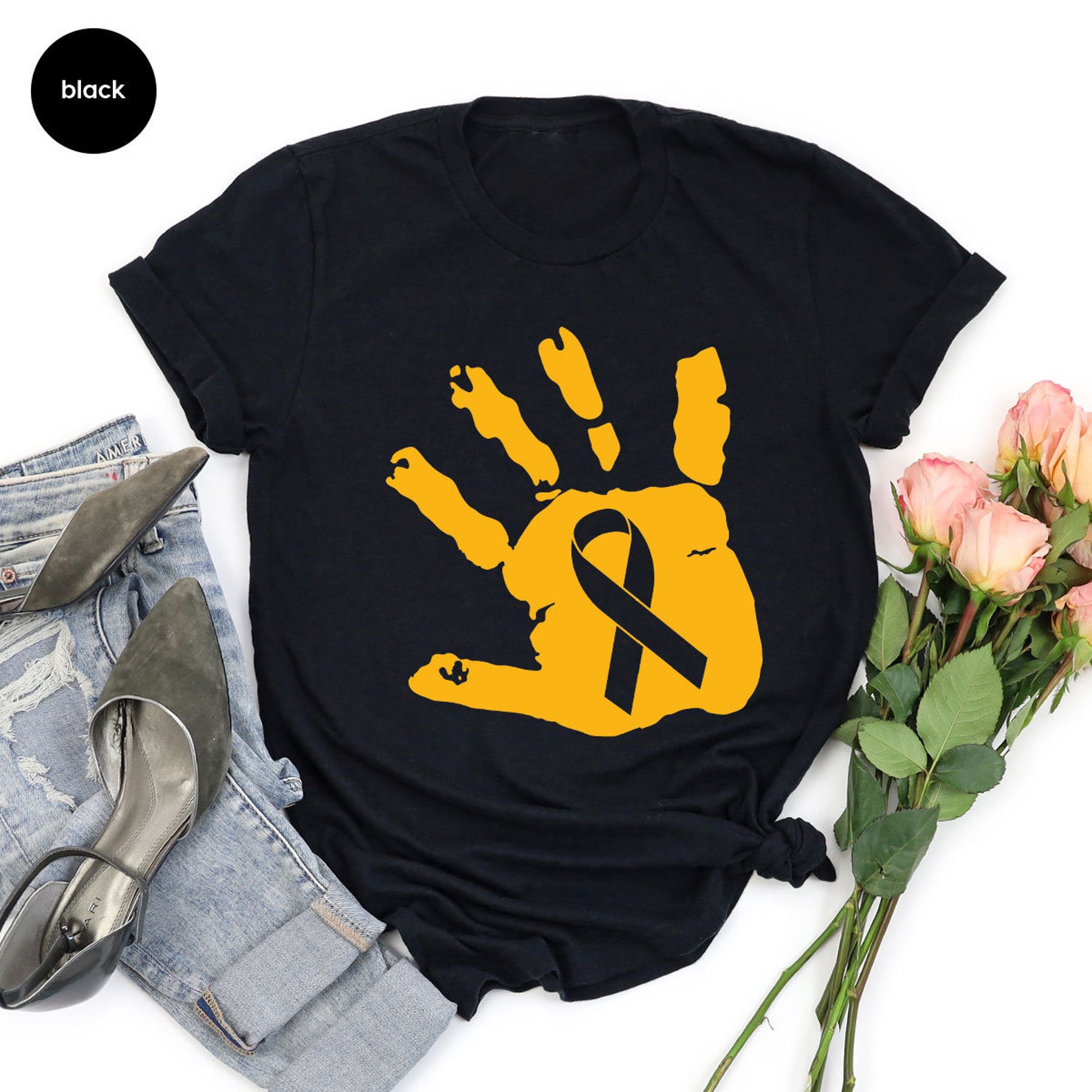 Childhood Cancer Shirt Cancer Survivor Pediatric Nurse Gold - Etsy